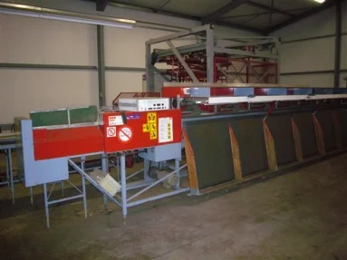 Aweta E8 sorting machine for cucumbers • Duijndam Machines