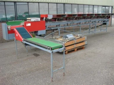 Aweta E8 cucumber grader • Duijndam Machines