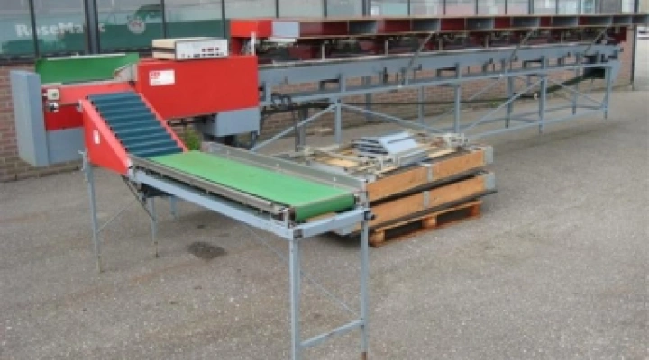 Aweta E8 cucumber grader • Duijndam Machines