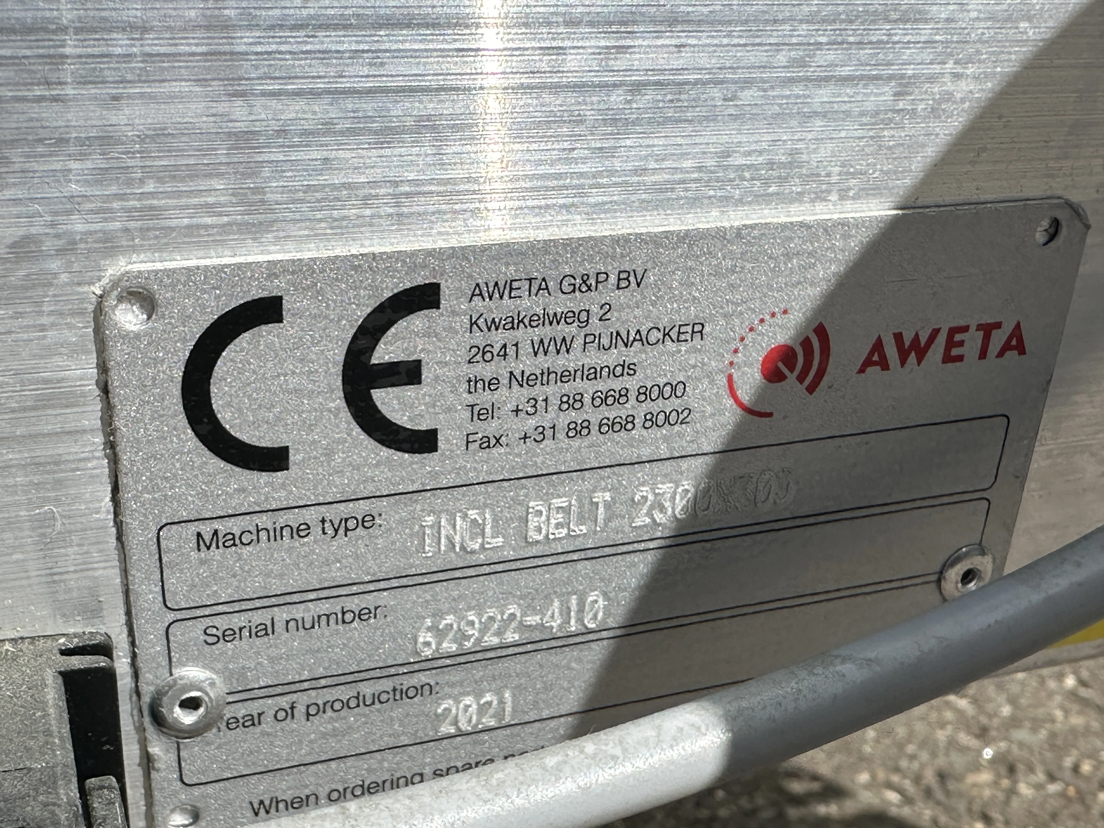 Aweta • Duijndam Machines