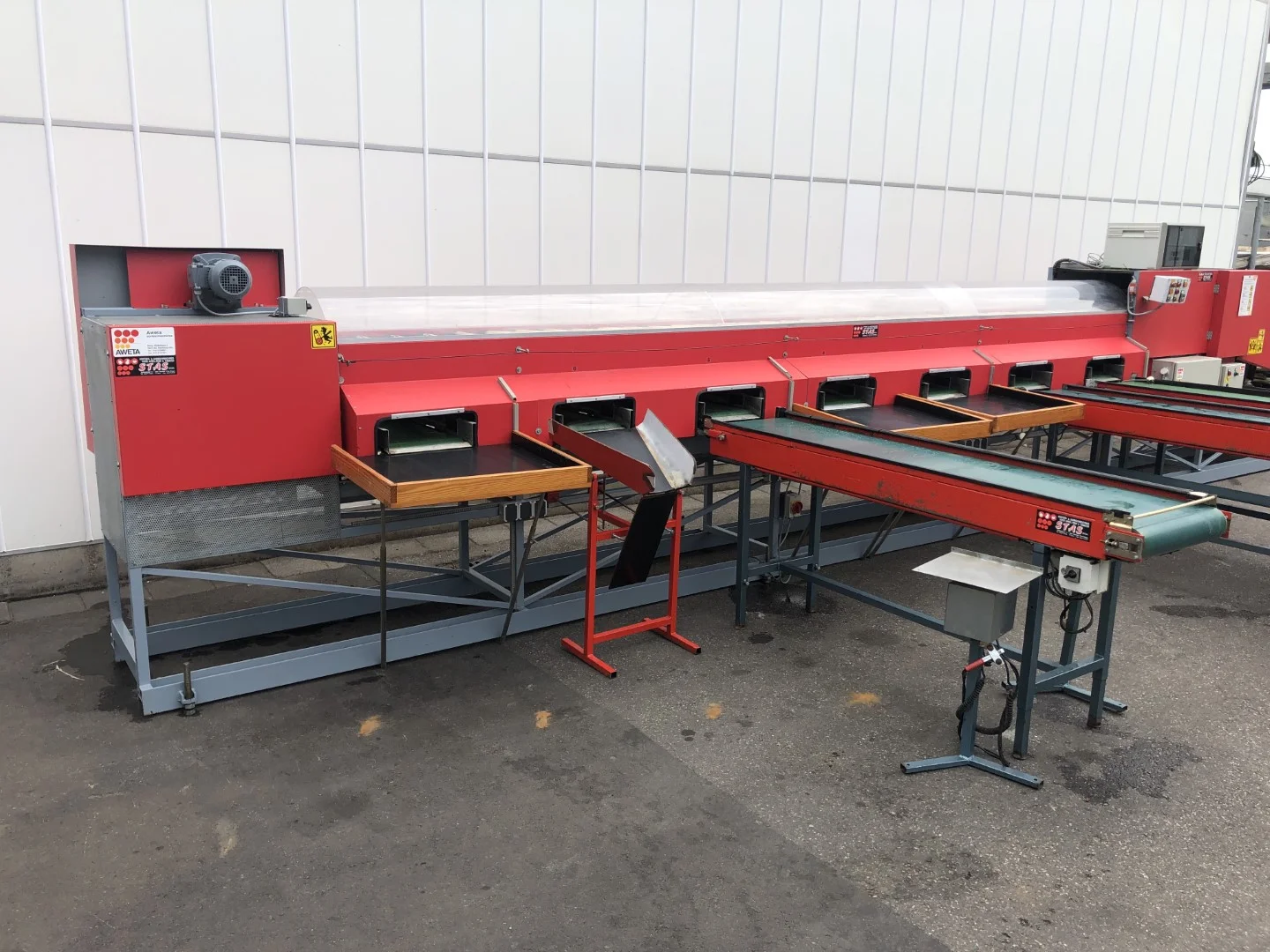 Aweta G2-6 sorteermachine voor appels en fruit • Duijndam Machines
