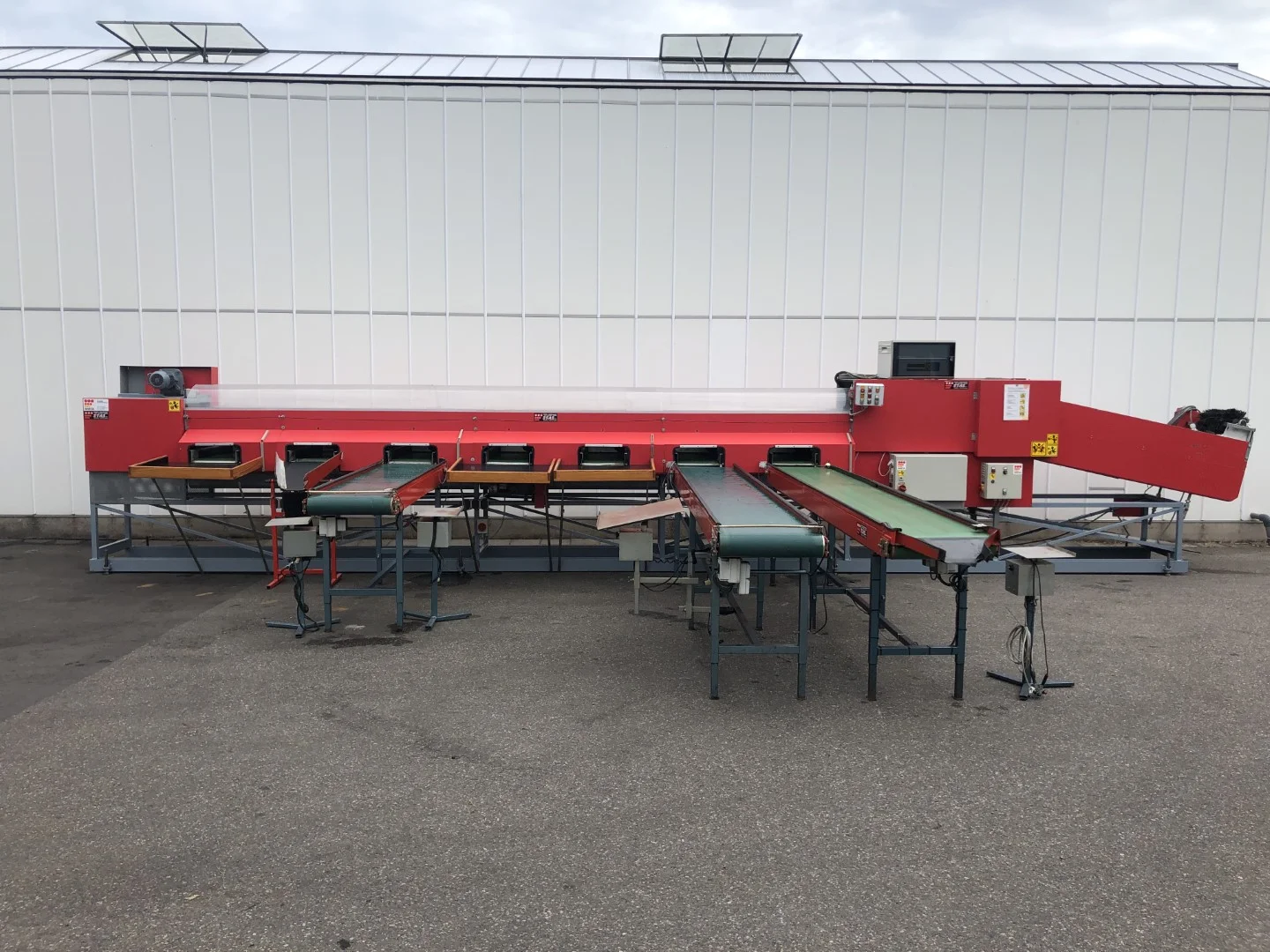 Aweta G2-6 sorteermachine voor appels en fruit • Duijndam Machines