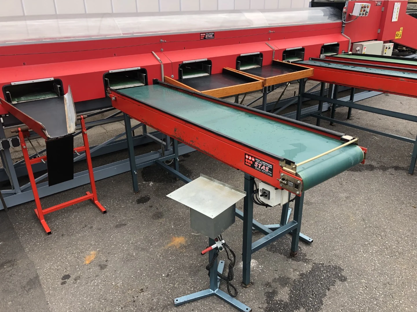 Aweta G2-6 sorteermachine voor appels en fruit • Duijndam Machines