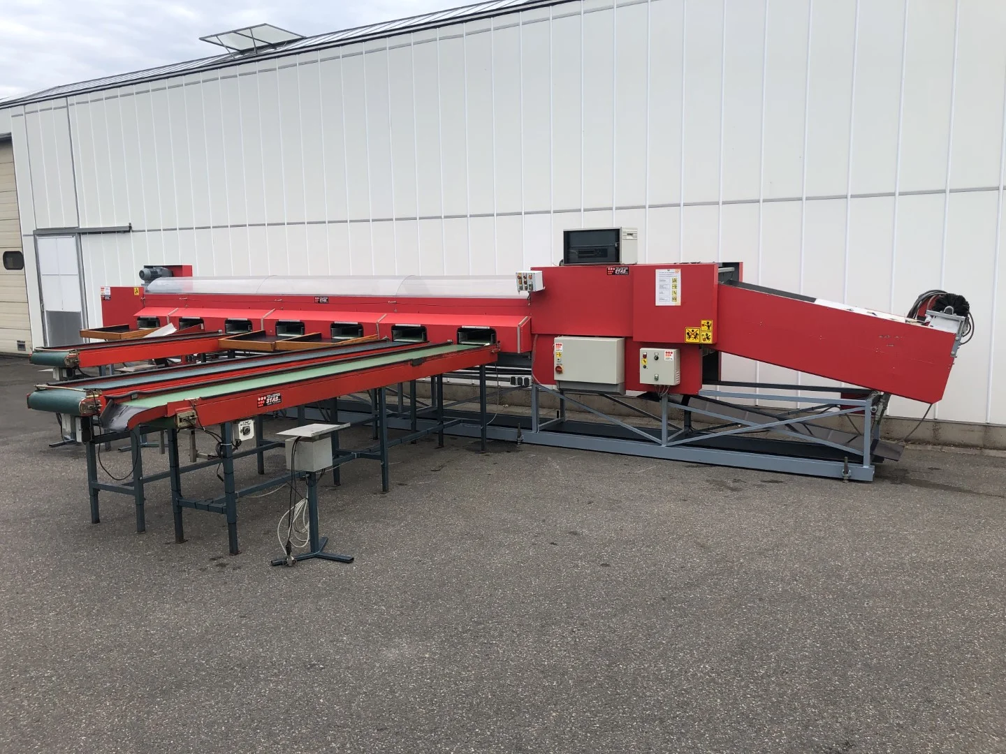 Aweta G2-6 sorting machine for apples and fruit • Duijndam Machines