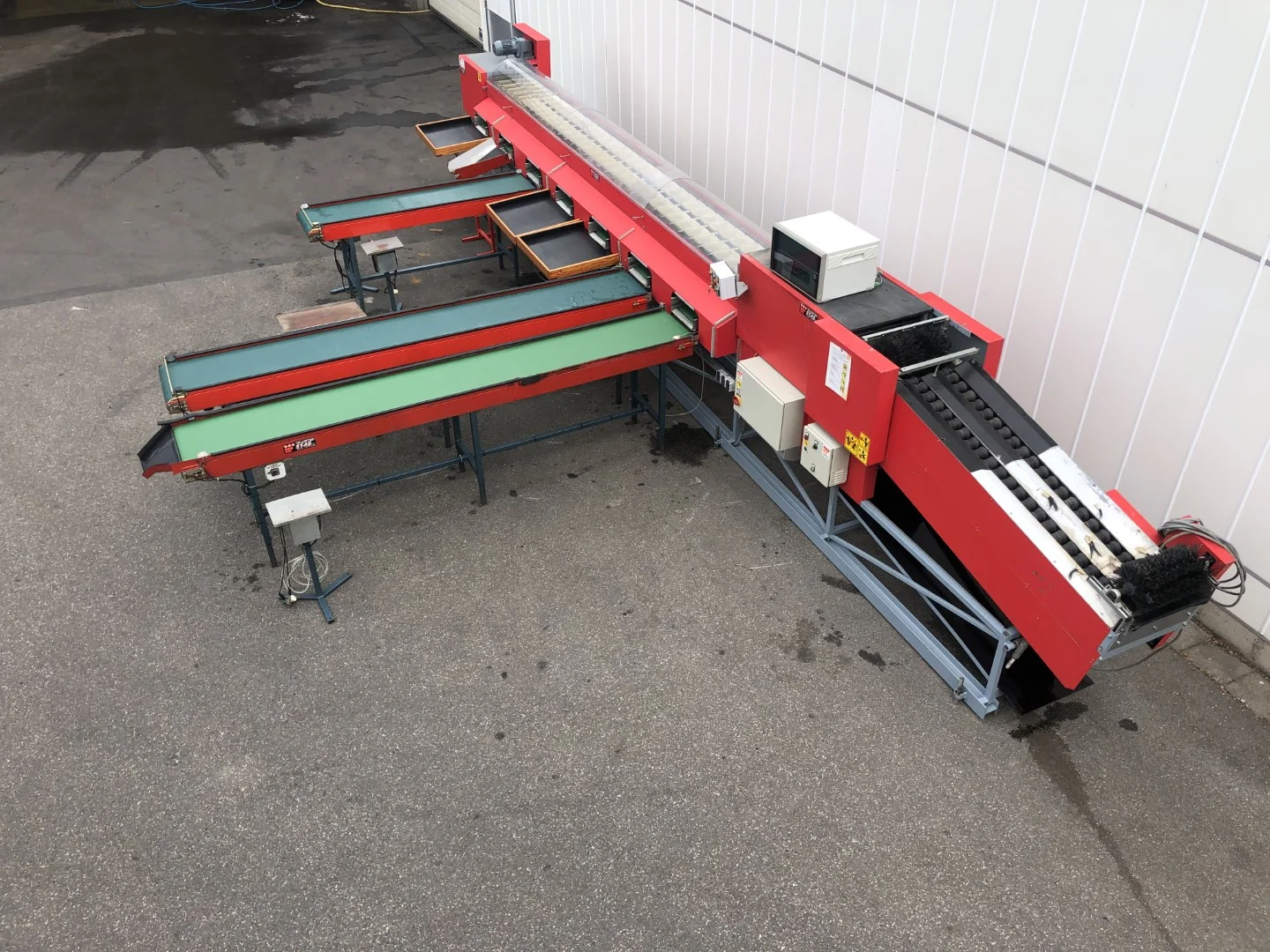 Aweta G2-6 sorting machine for apples and fruit • Duijndam Machines