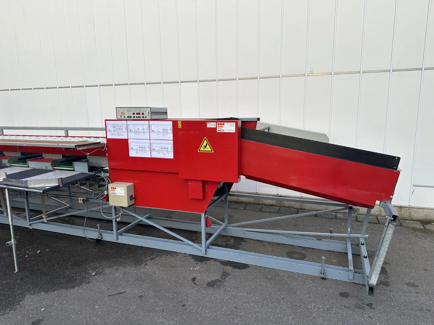 Aweta G3-8 pepper sorting machine • Duijndam Machines