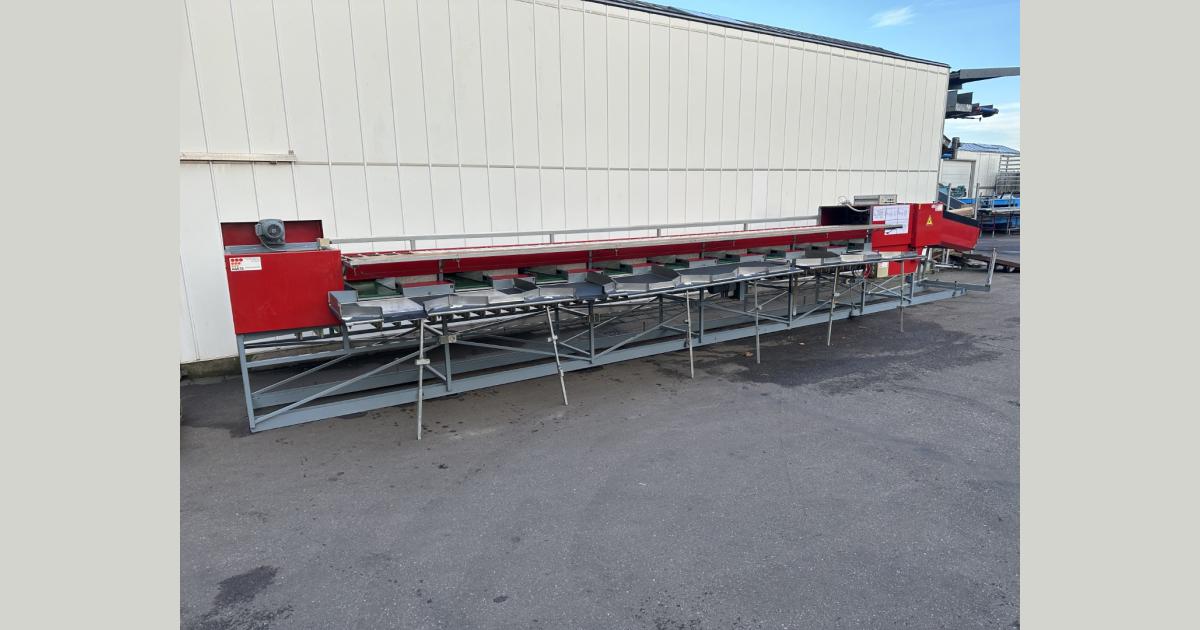 Aweta G3-8 pepper sorting machine • Duijndam Machines