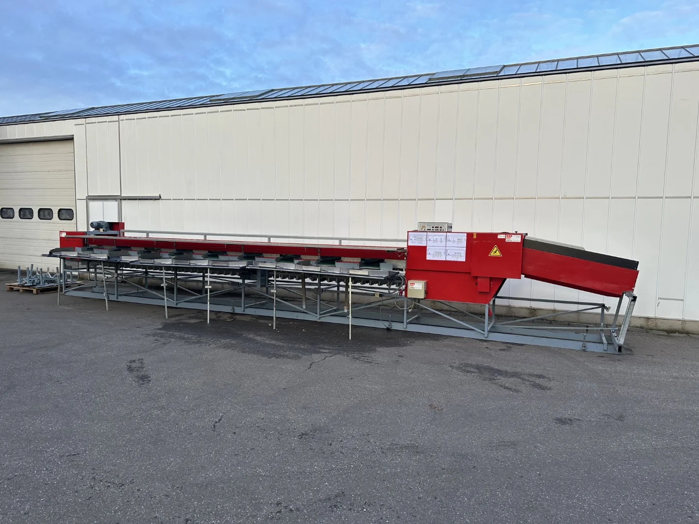 Aweta G3-8 pepper sorting machine • Duijndam Machines