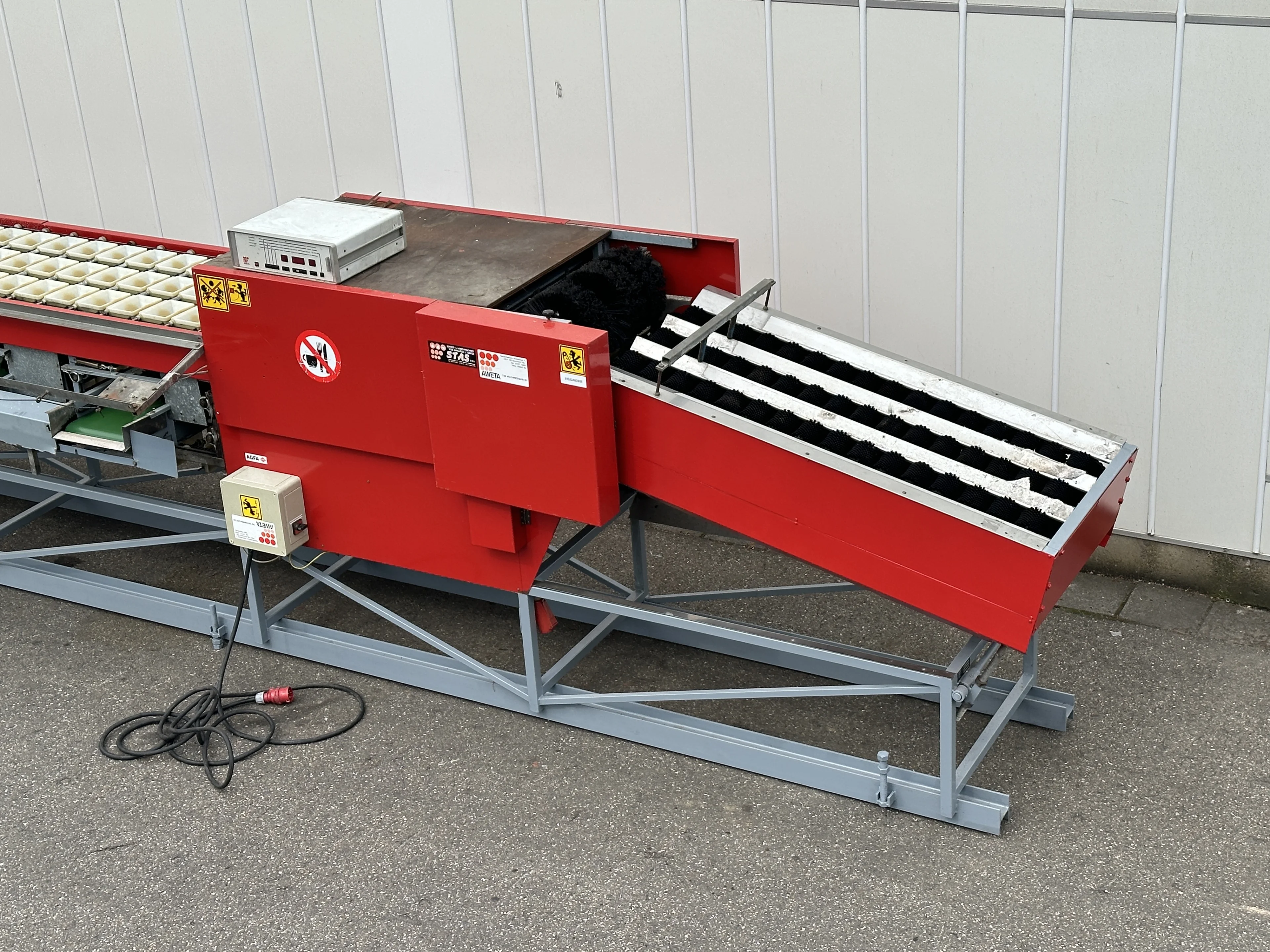 Aweta G3-8 +1 apple & fruit sorting machine • Duijndam Machines