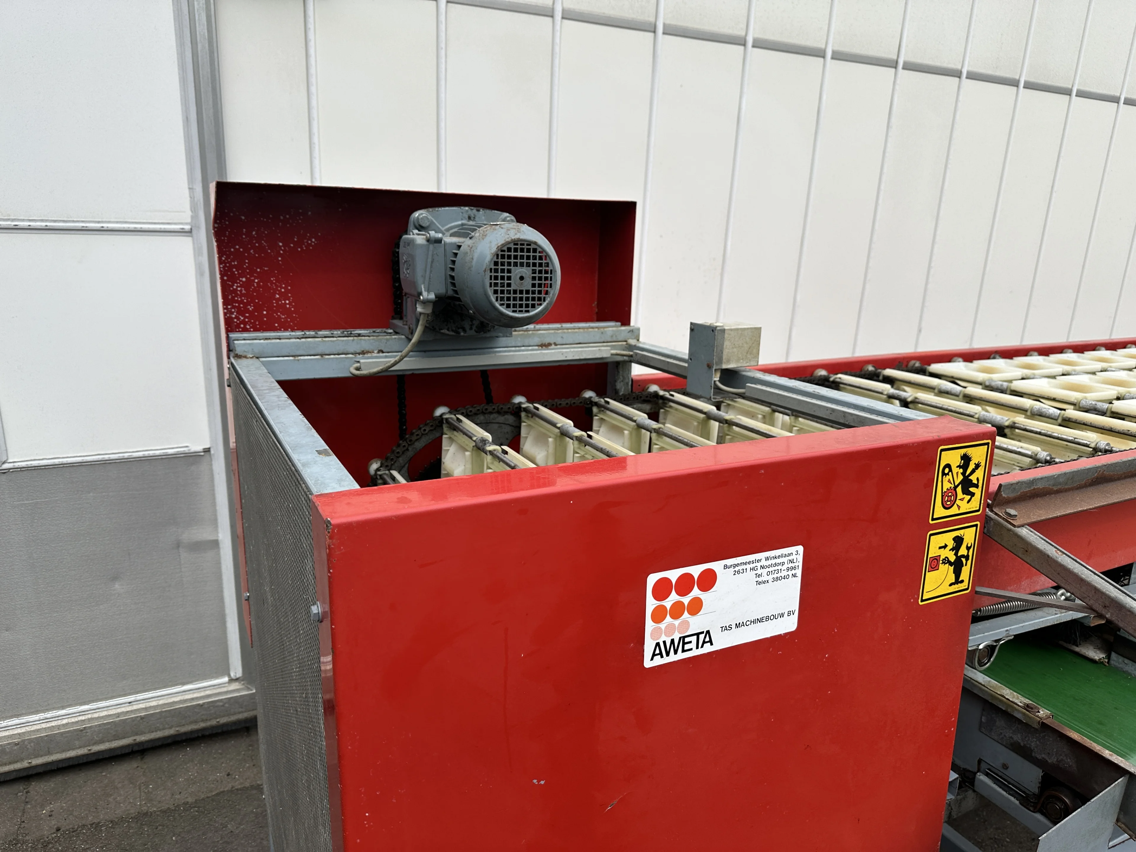 Aweta G3-8 +1 apple & fruit sorting machine • Duijndam Machines