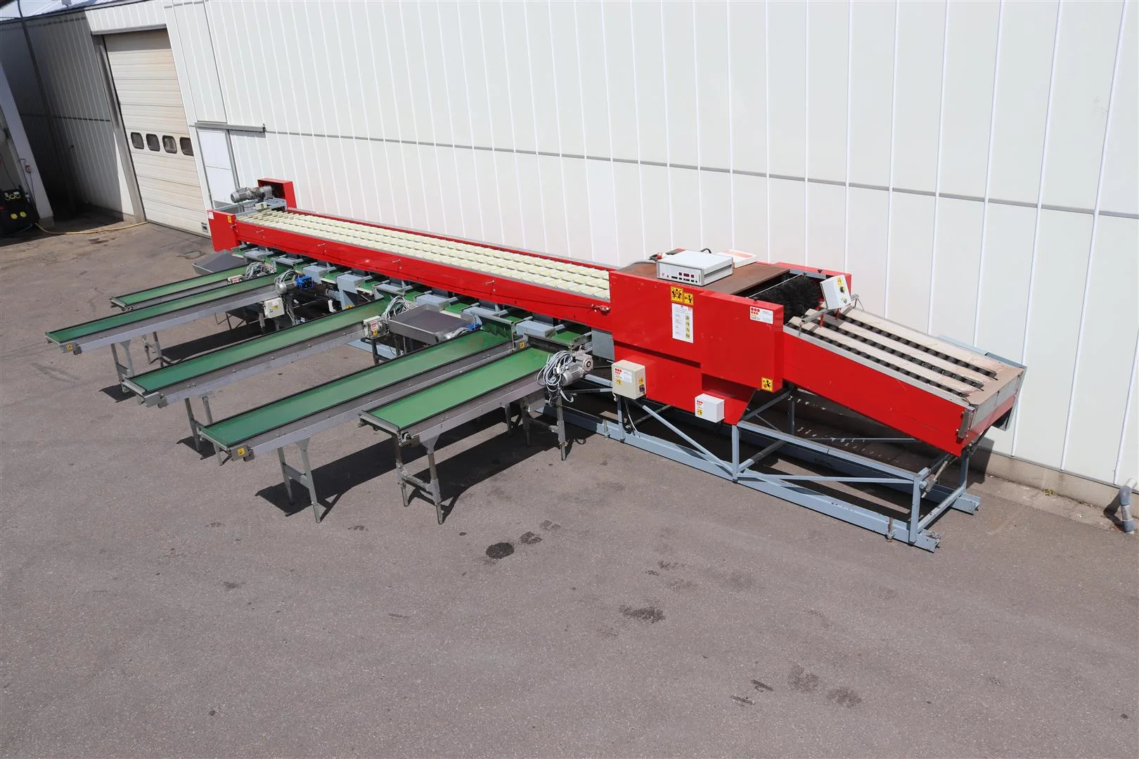 Aweta G3-8 sorting machine for apples • Duijndam Machines