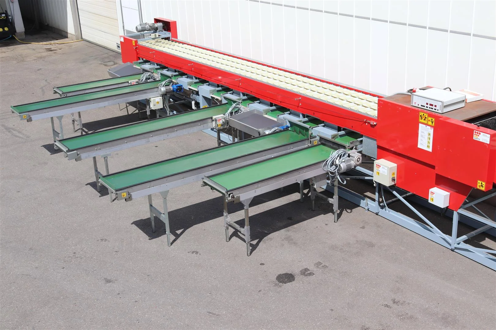 Aweta G3-8 sorting machine for apples • Duijndam Machines