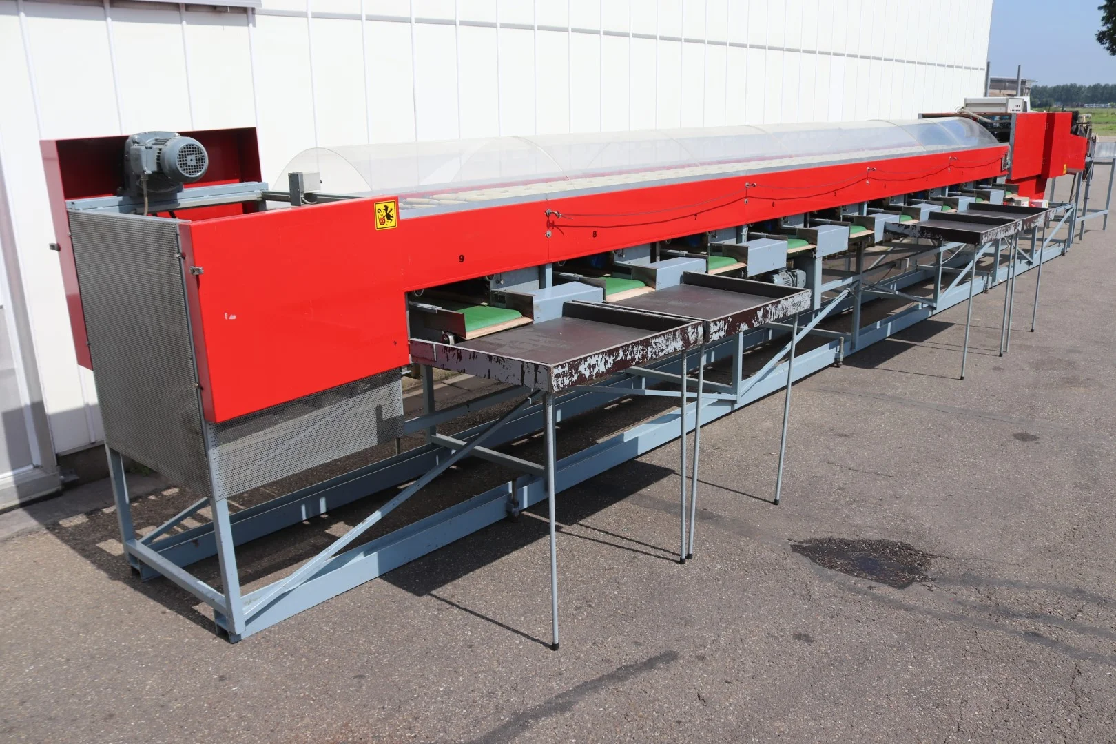 Aweta G3-8 sorting machine for apples • Duijndam Machines