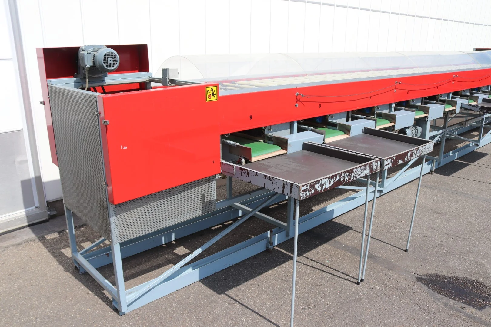 Aweta G3-8 sorting machine for apples • Duijndam Machines