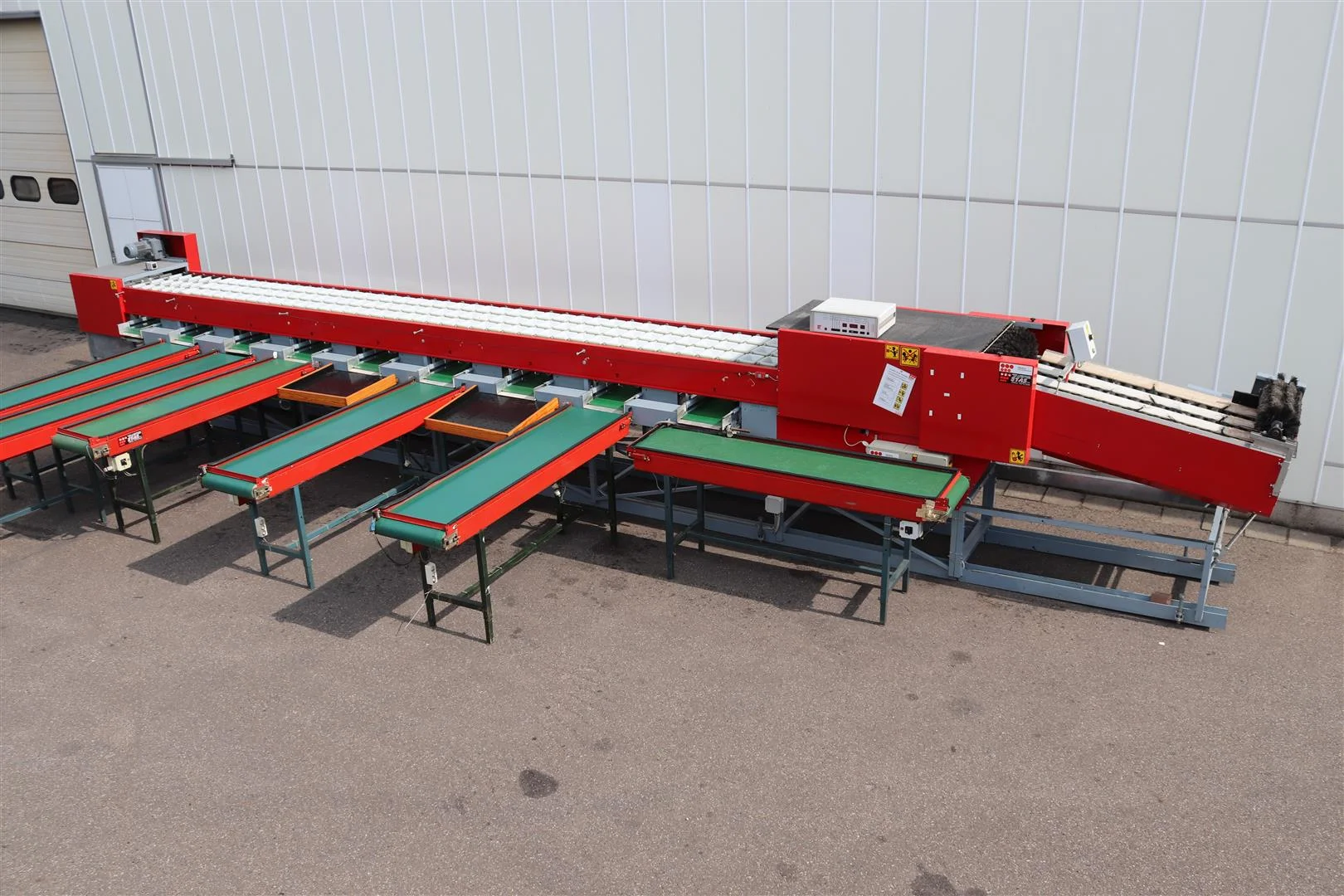 Aweta G3-8 sorting machine for apples • Duijndam Machines