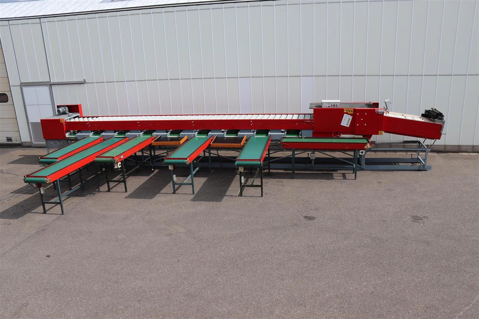 Aweta G3-8 sorting machine for apples • Duijndam Machines