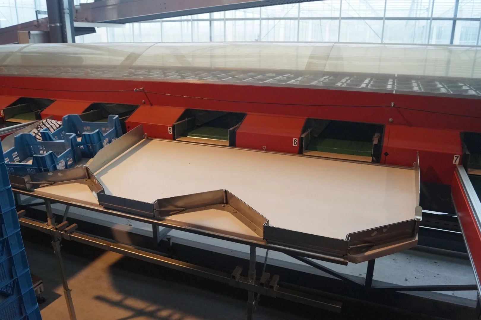 Aweta G4-15+1 electronic weight grader for tomatoes or fruit • Duijndam ...