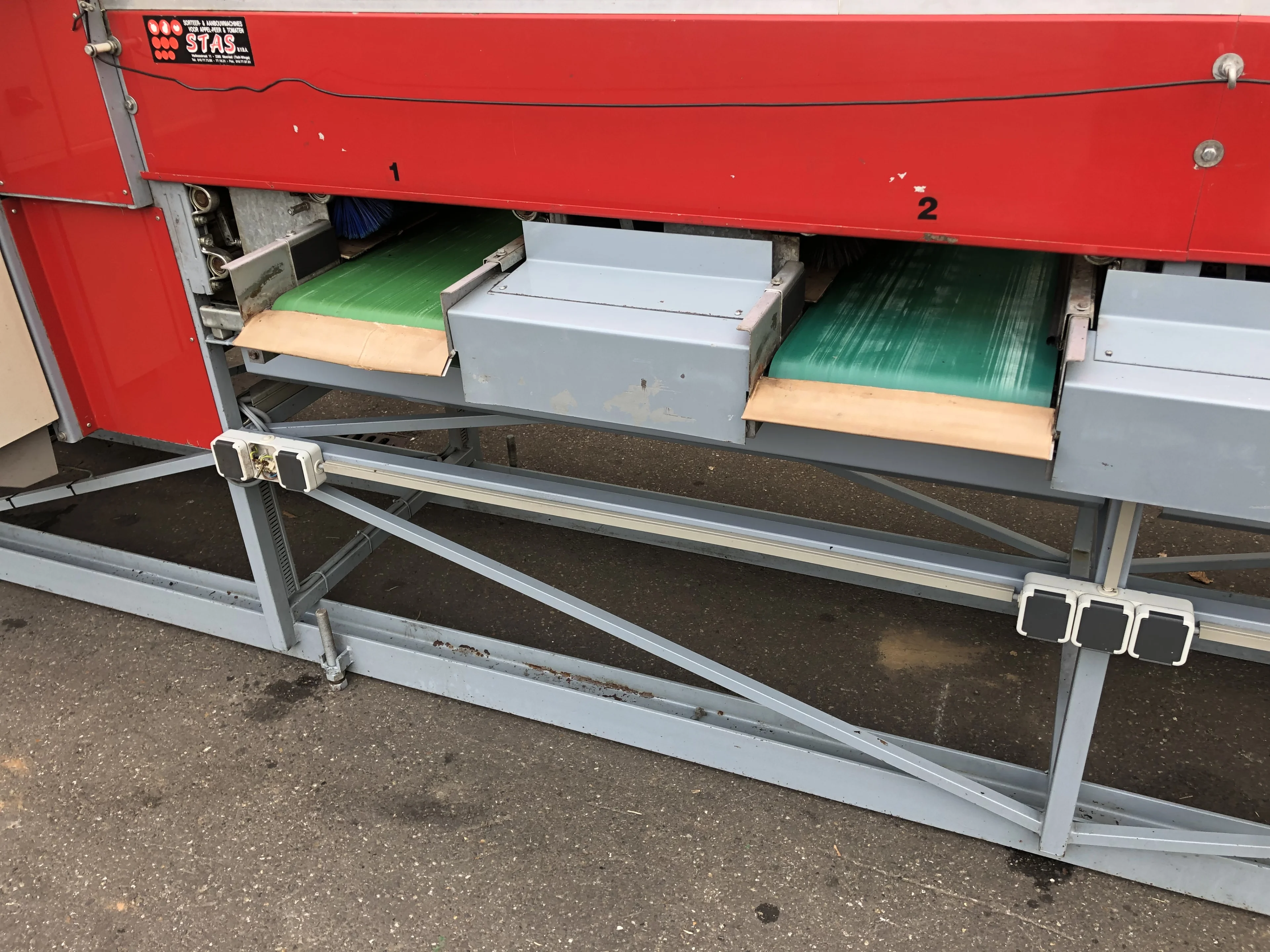 Aweta GM3-8+1 apple & fruit sorting machine • Duijndam Machines