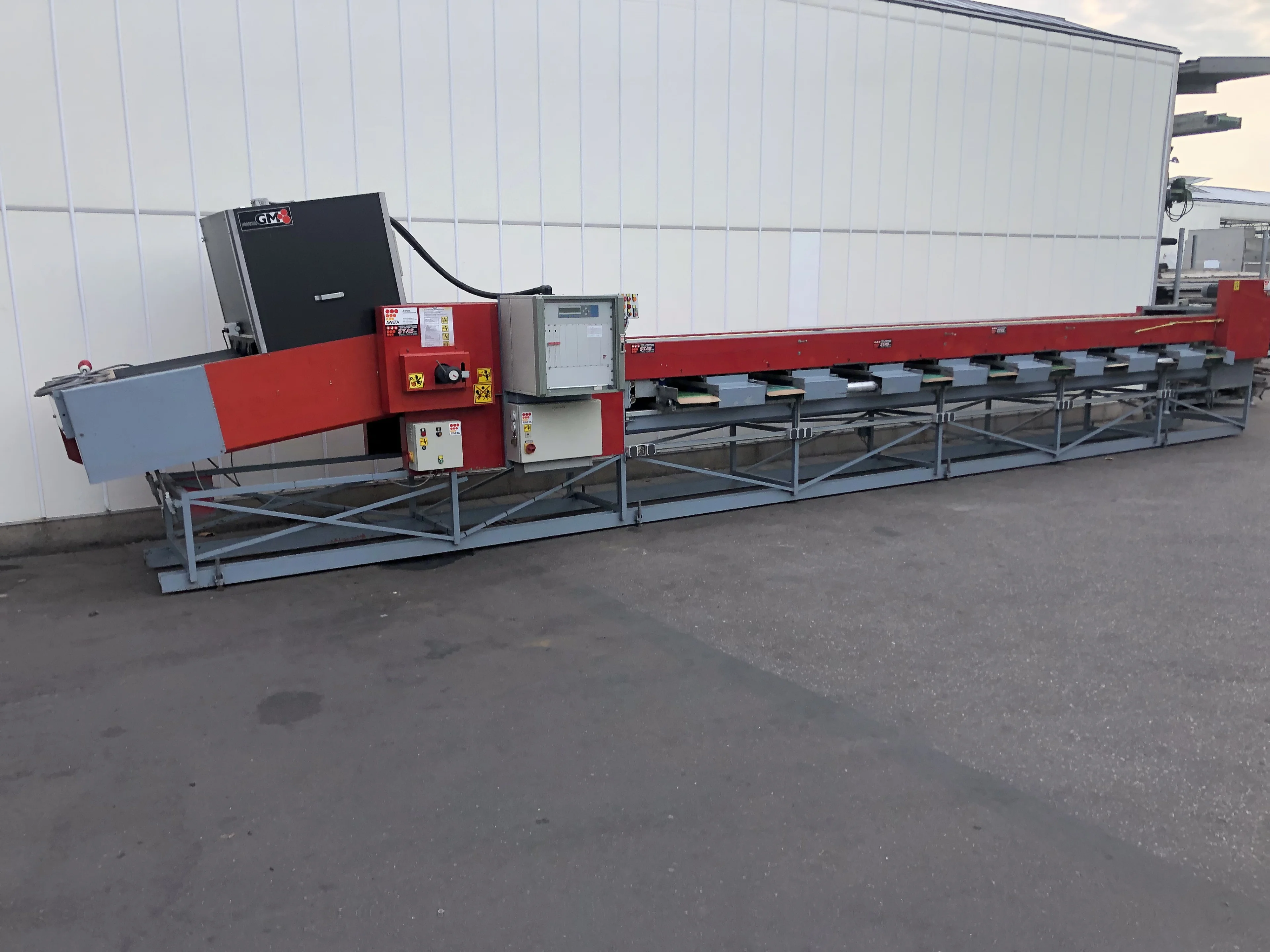 Aweta GM3-8+1 apple & fruit sorting machine • Duijndam Machines