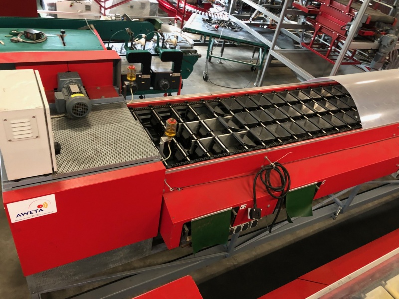 Aweta GM3-9 fruitsorteermachine • Duijndam Machines