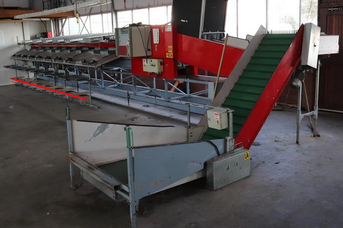 Aweta GM 2-8 paprikasorteermachine • Duijndam Machines