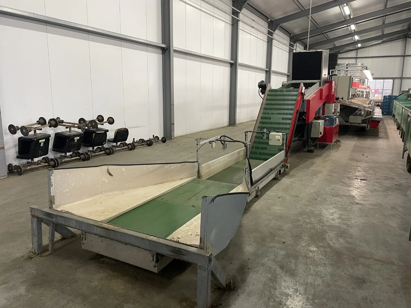 Aweta GM3-12+1 pepper sorting machine • Duijndam Machines