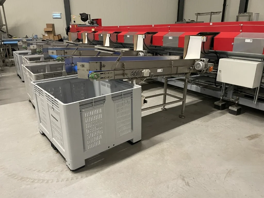 Aweta GMC 4-16+1 pepper sorting machine • Duijndam Machines