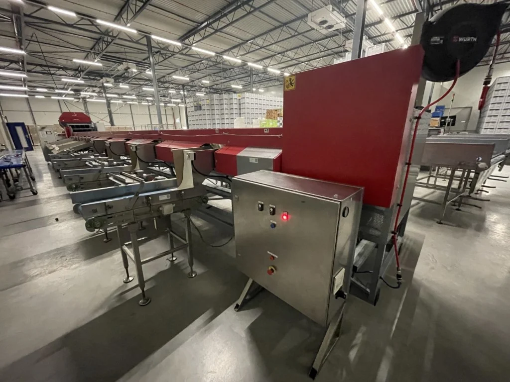 Aweta GMC 4-16+1 pepper sorting machine • Duijndam Machines