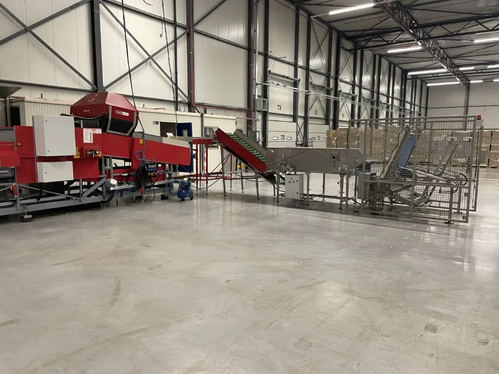 Aweta GMC 4-16+1 pepper sorting machine • Duijndam Machines