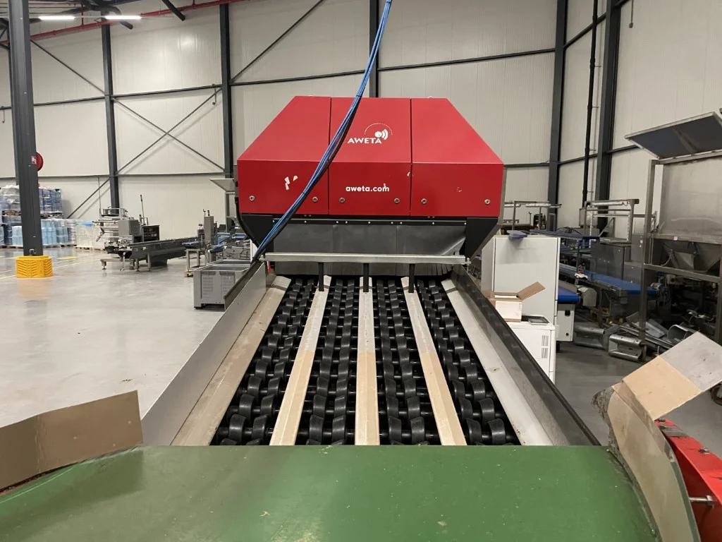Aweta GMC 4-16+1 pepper sorting machine • Duijndam Machines