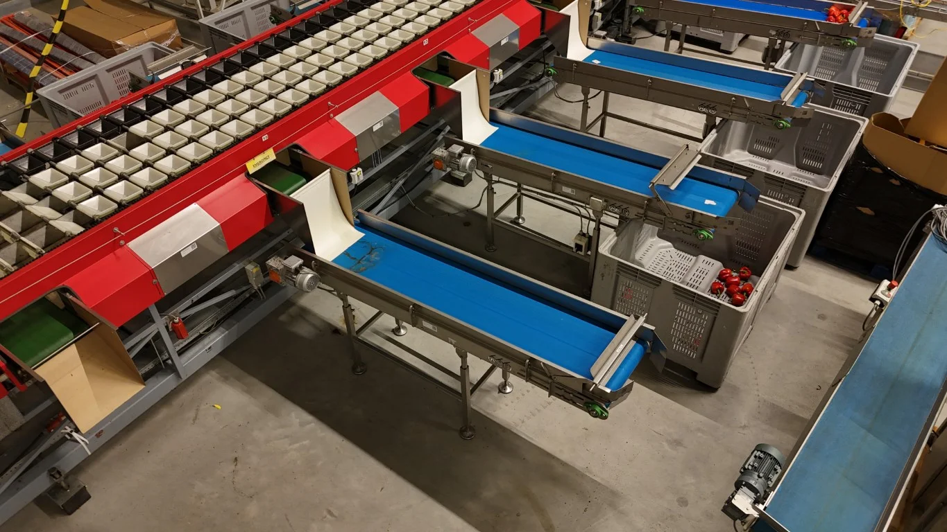 Aweta GMC 4-16+1 pepper sorting machine • Duijndam Machines
