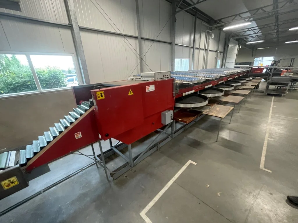 Aweta GS-7 cucumber sorting machine • Duijndam Machines