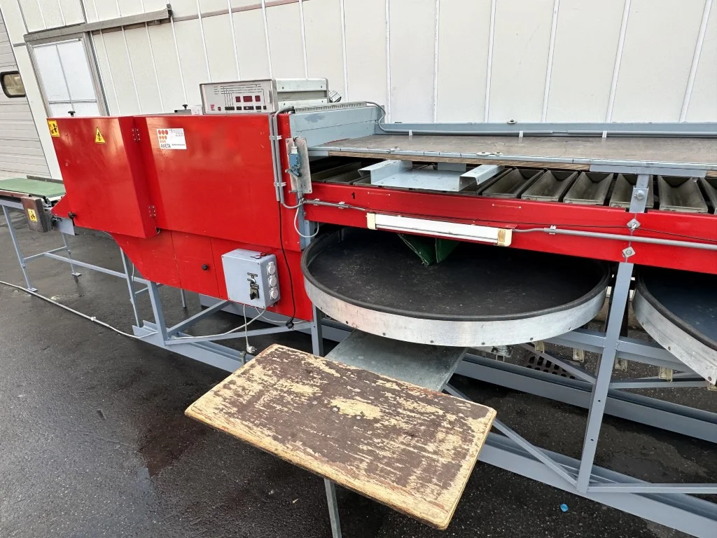 Aweta GS-7 cucumber sorting machine • Duijndam Machines