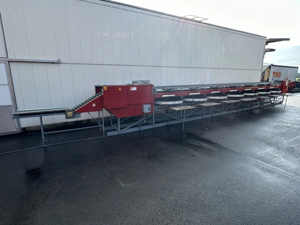 Aweta GS-7 cucumber sorting machine • Duijndam Machines