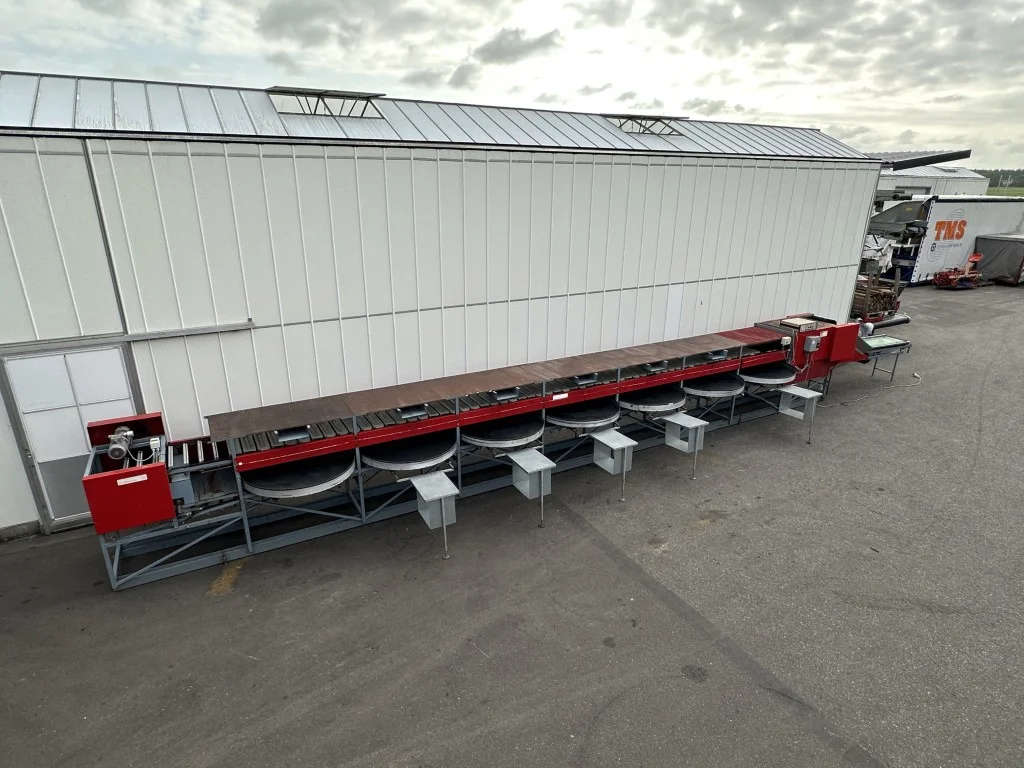 Aweta GS-7 cucumber sorting machine • Duijndam Machines