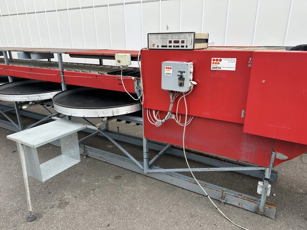 Aweta GS-7 cucumber sorting machine • Duijndam Machines