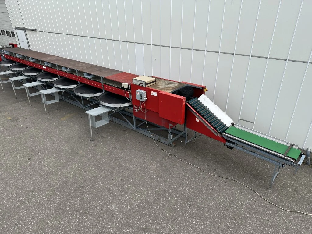 Aweta GS-7 cucumber sorting machine • Duijndam Machines