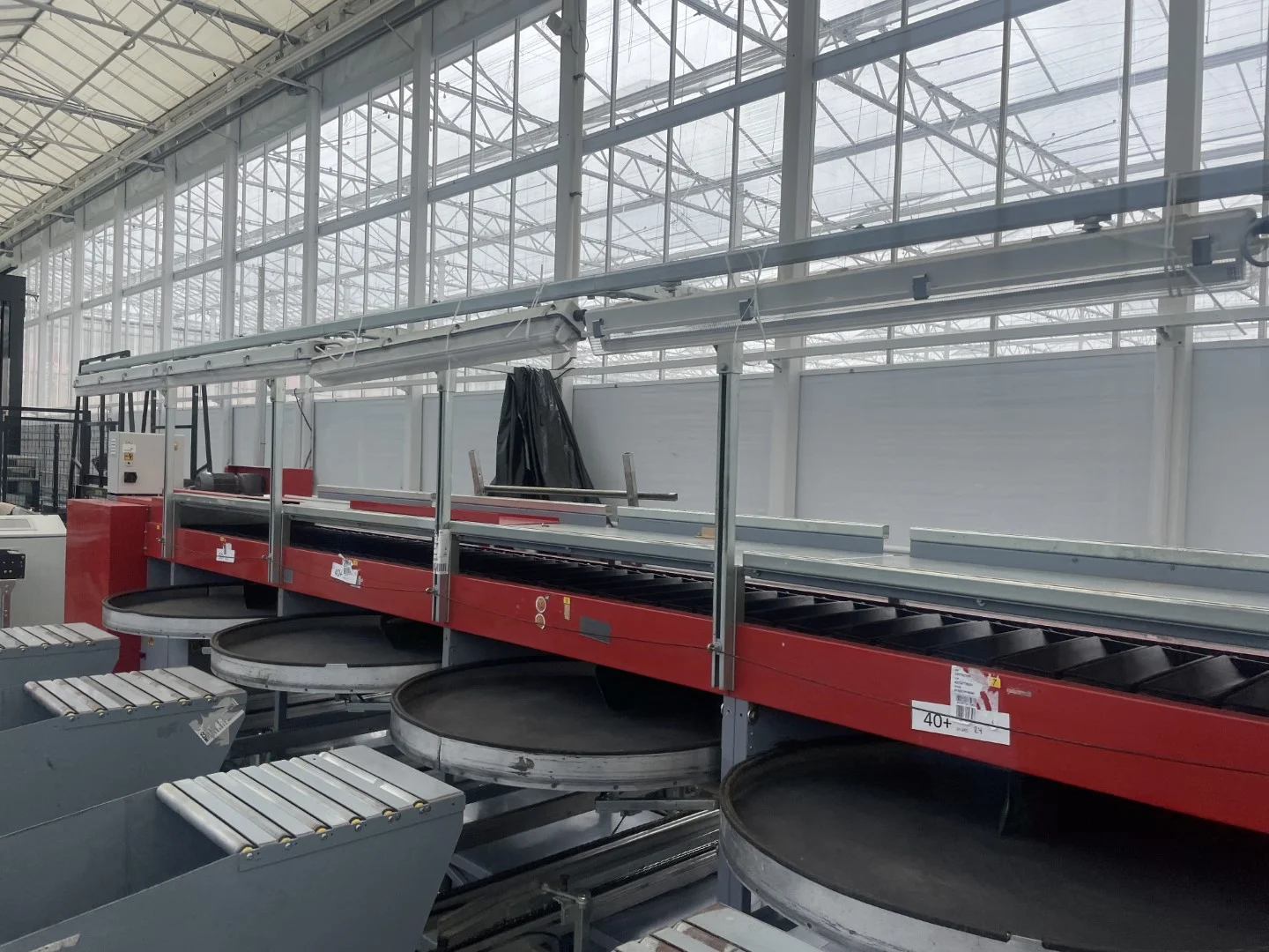 Aweta GSM-10 cucumber sorting machine with discharge system • Duijndam ...