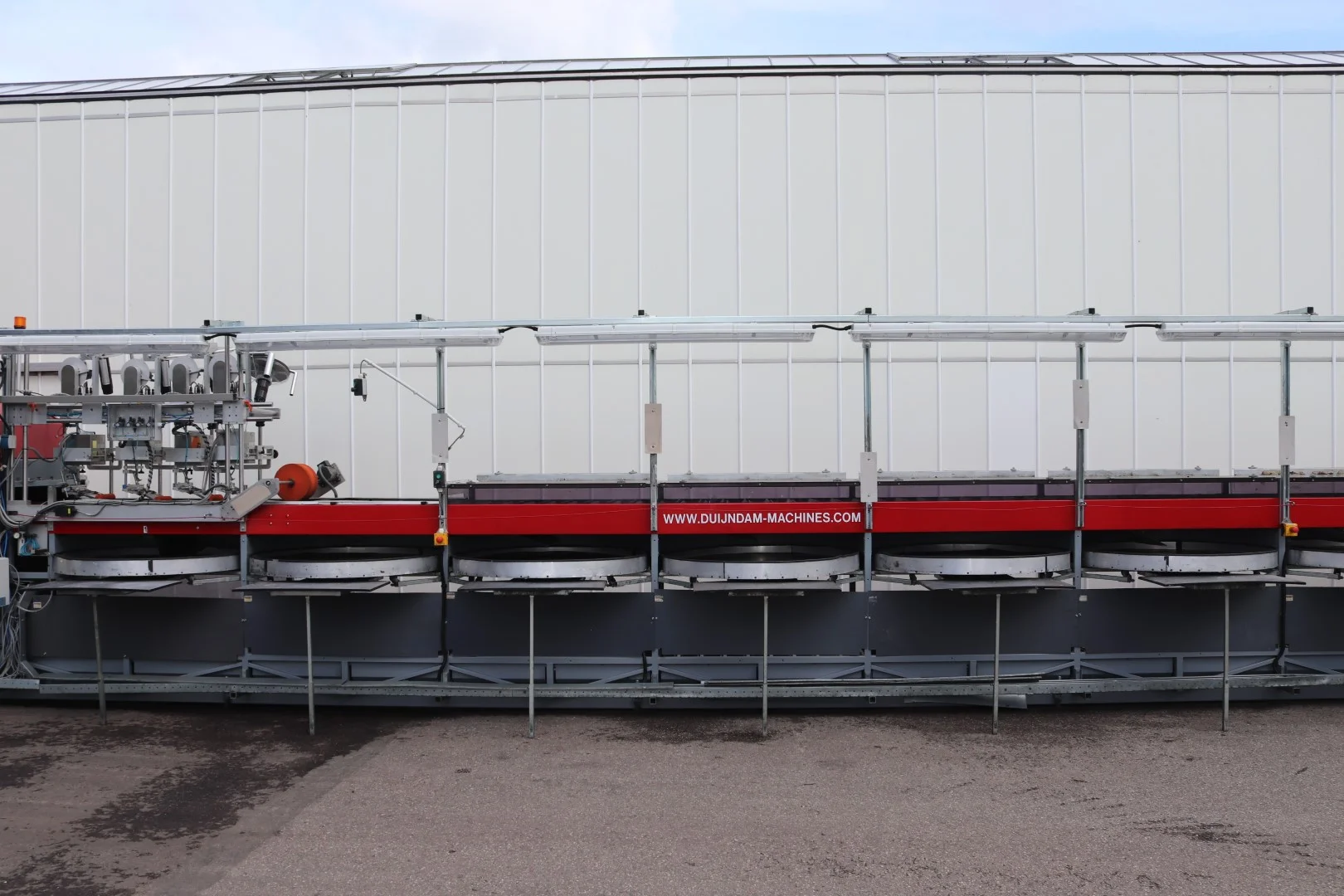 Aweta GSM-12 weight and length sorting machine for cucumbers • Duijndam ...