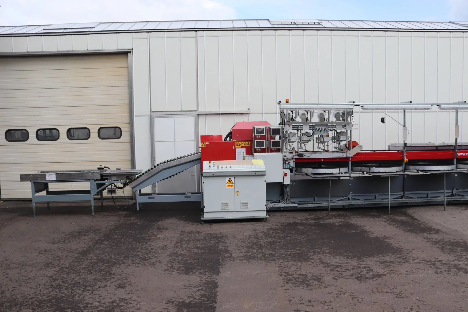 Aweta GSM-12 weight and length sorting machine for cucumbers • Duijndam ...