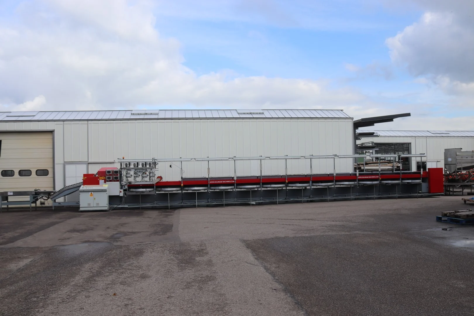 Aweta GSM-12 weight and length sorting machine for cucumbers • Duijndam ...