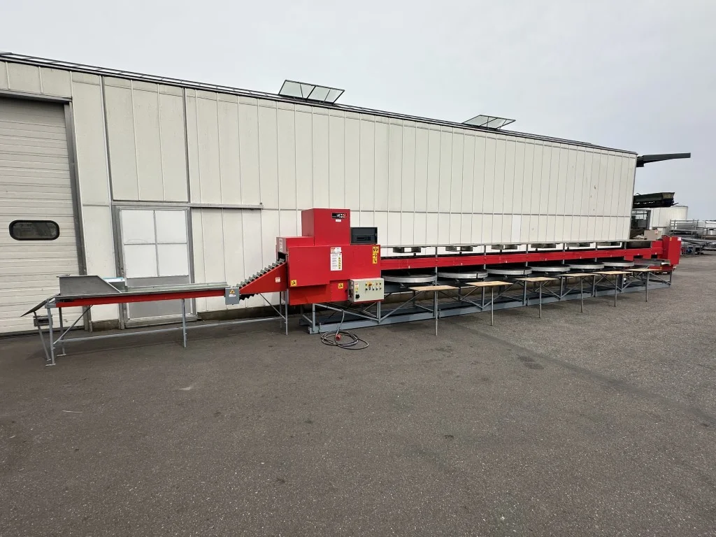 Aweta GSM-7 R cucumber sorting machine • Duijndam Machines