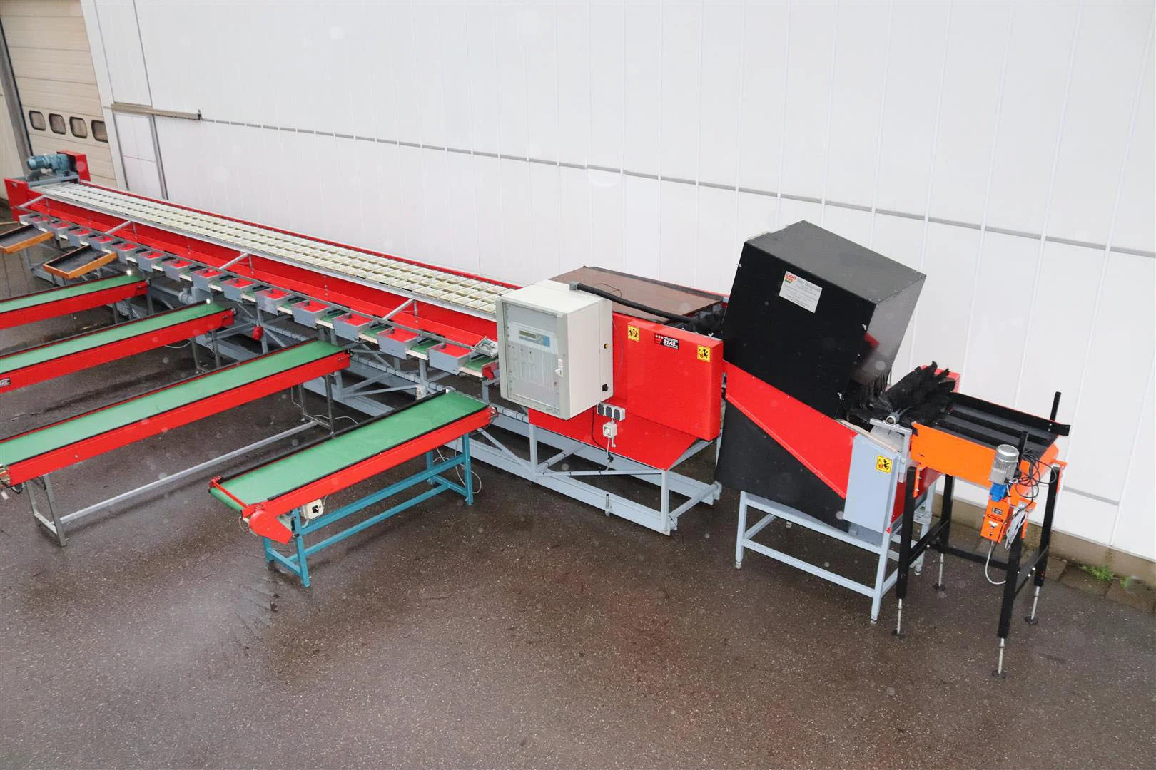 Aweta KG3-14 +1 weight and colour sorting machine for fruit • Duijndam ...