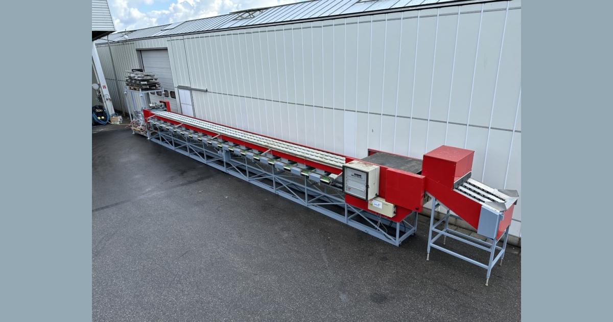 Aweta KG3-16+1 tomato sorting machine • Duijndam Machines