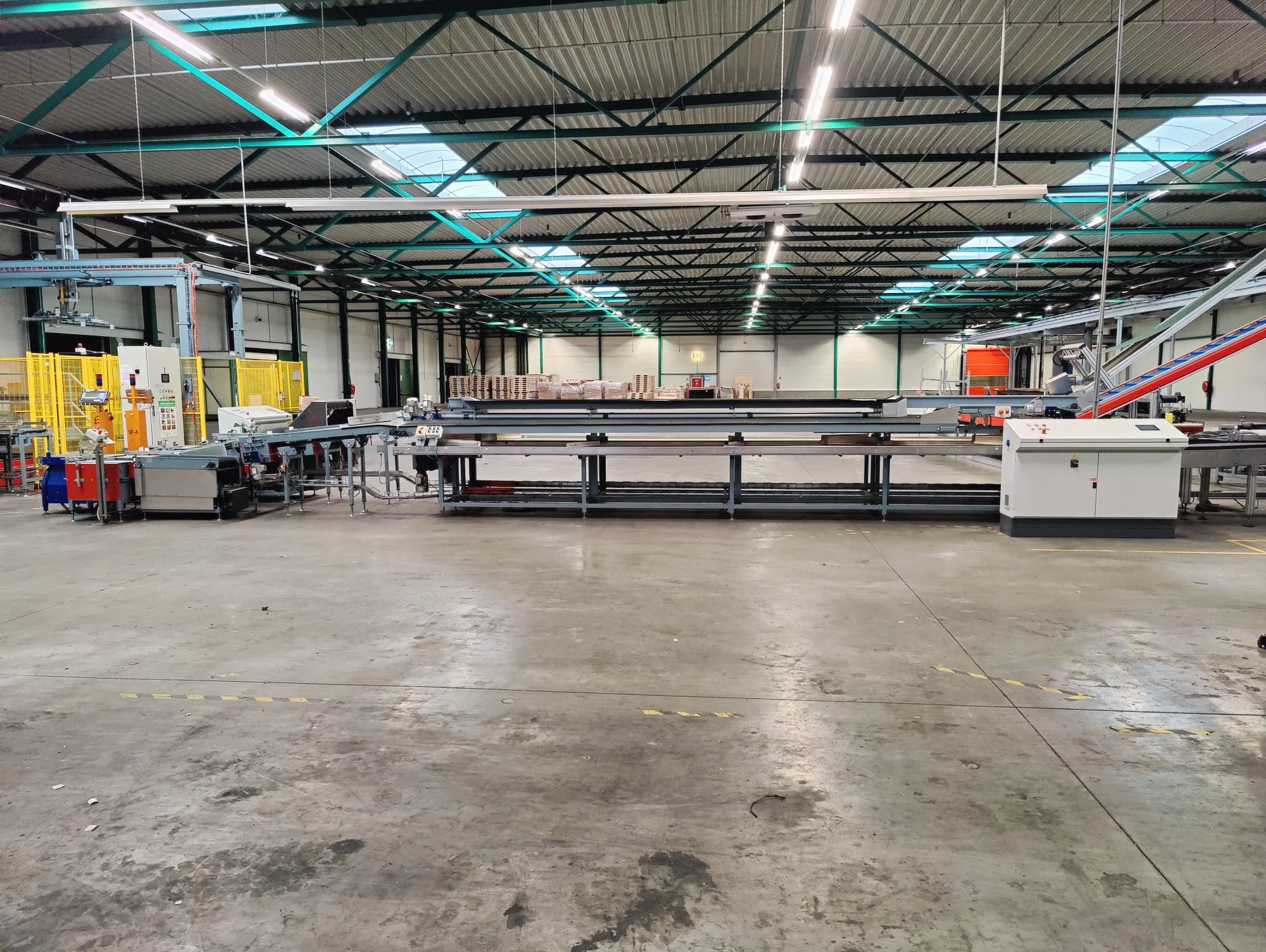 Stas Aweta Bizerba TopControl inpakband voor fruit met checkwegers ...
