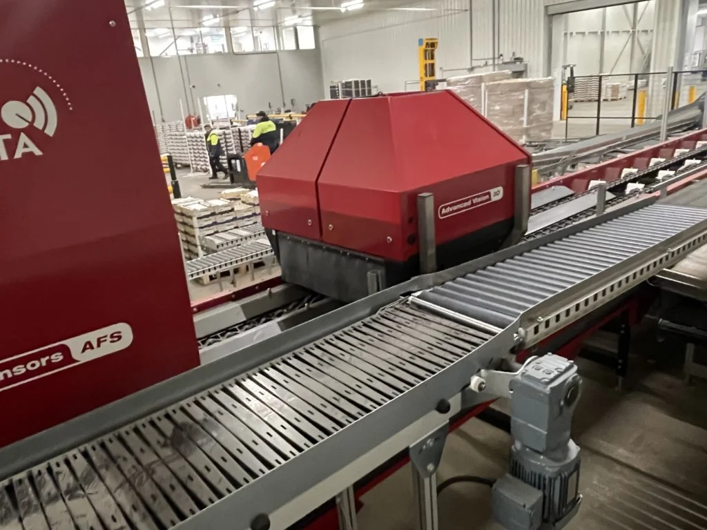 Aweta Rollerstar AV3D-AFS 2-8+1 avocado sorting machine • Duijndam Machines