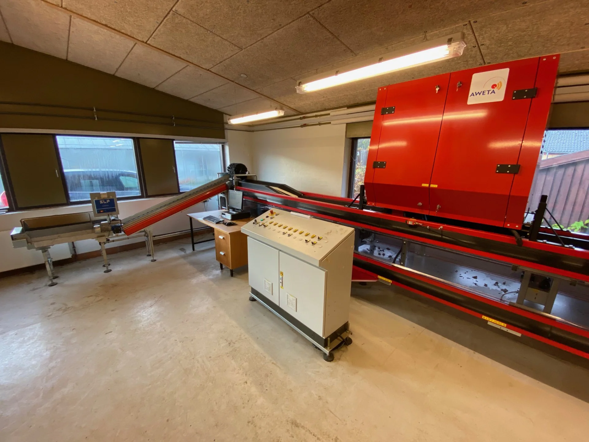 Aweta Rollerstar PV 1-7+1 weight, size and colour sorting machine ...