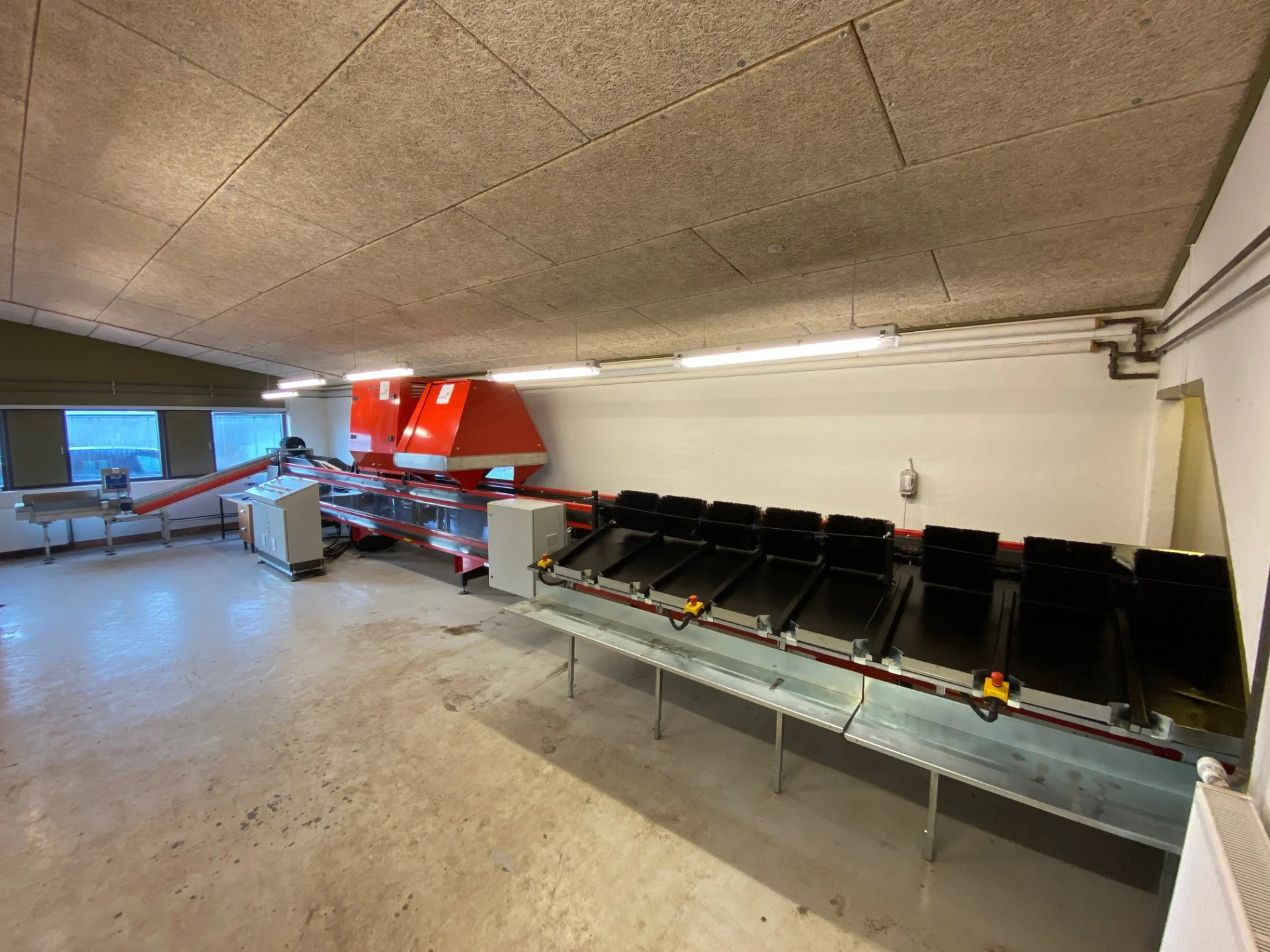 Aweta Rollerstar PV 1-7+1 weight, size and colour sorting machine ...