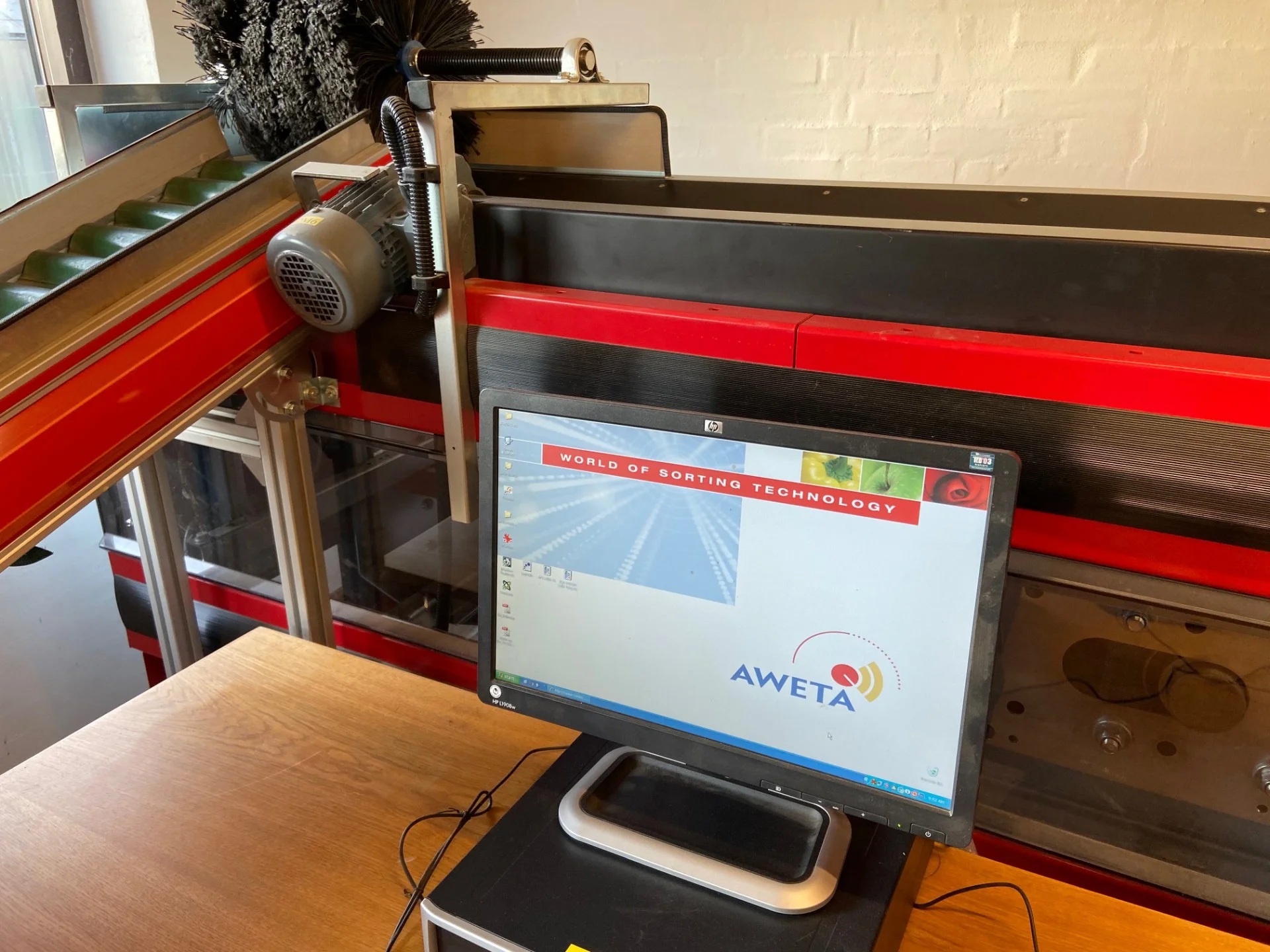 Aweta Rollerstar PV 1-7+1 weight, size and colour sorting machine ...