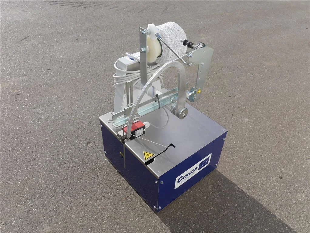 New Cyklop Axro FQ2C binder for a bunching line • Duijndam Machines